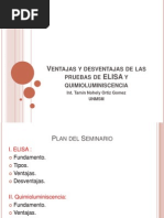 Variantes Explicadas Quimioluminiscencia CLIA ECLIA | PDF | Química
