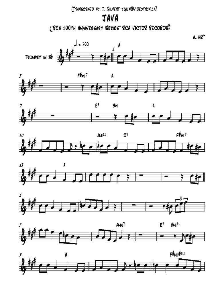 Al Hirt - Java