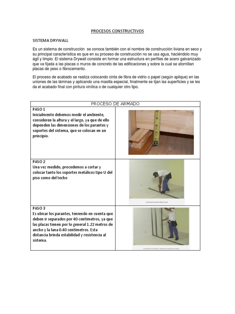 PROCESOS CONSTRUCTIVOS.docx | edificio | El hombre hace Materiales