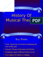 History of Musical Theatre | PDF | Musical Theatre | Operetta