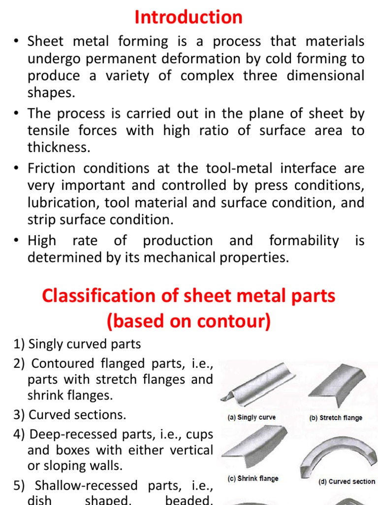 Sheet Metal Press Worksheet _ Types Of Sheet Metal Operation – REMOEQ