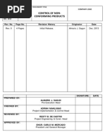 Interface Management Procedure Template | PDF | General Contractor | Interface (Computing)