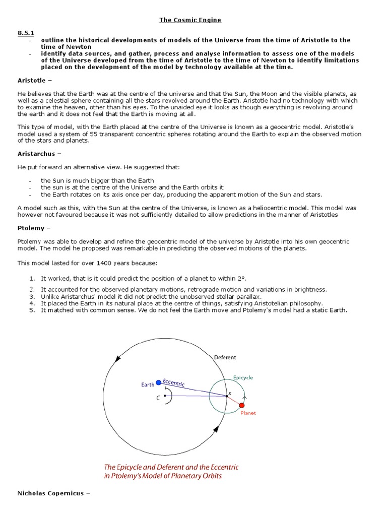 The Cosmic Engine Notes | PDF | Magnetosphere | Solar Wind