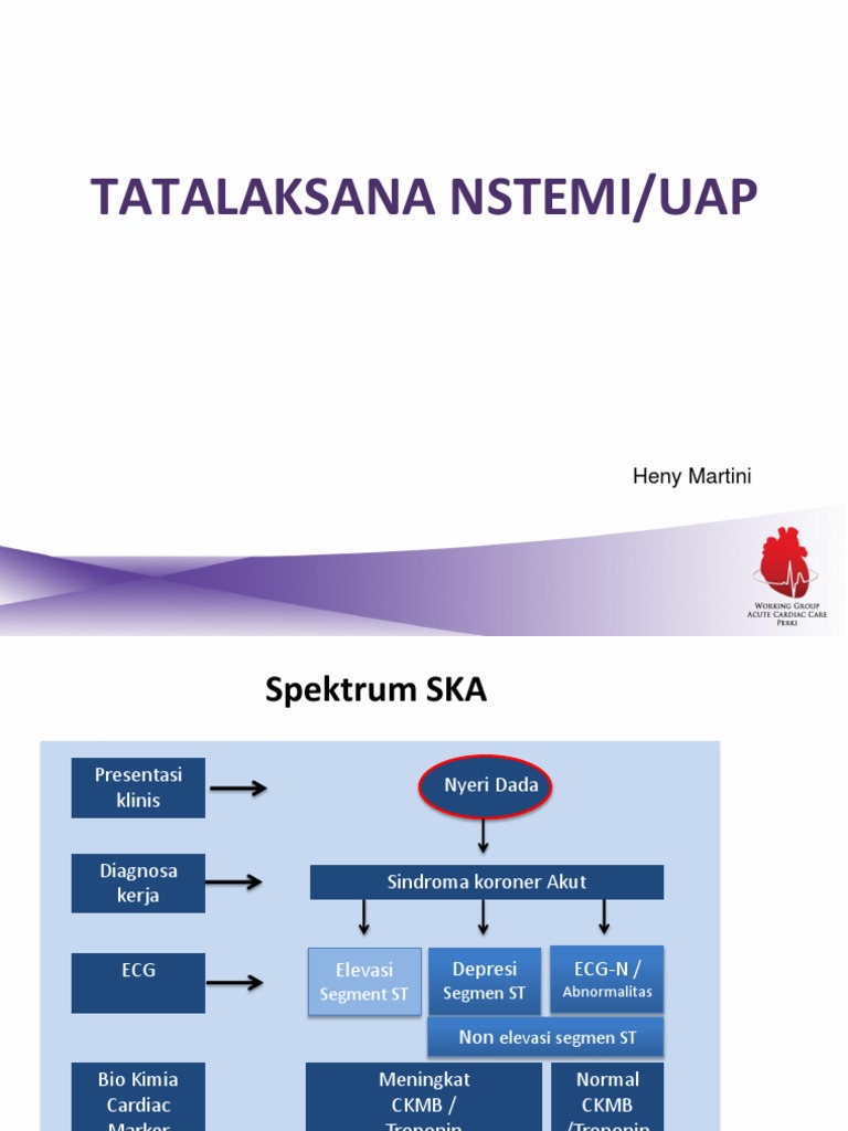 Tatalaksana NSTEMI dan UAP | PDF
