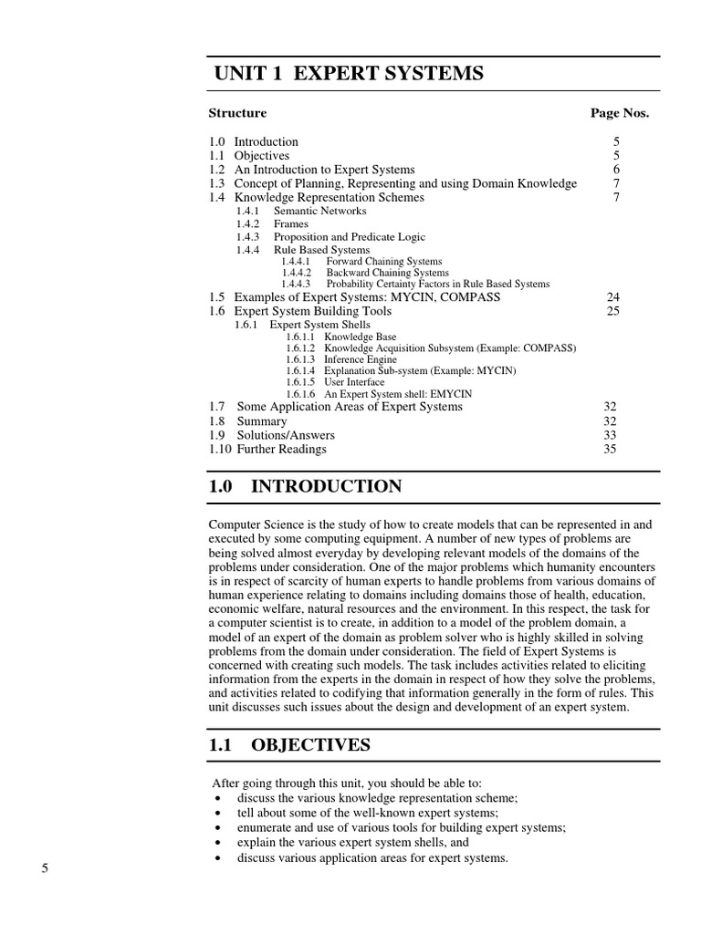 CA Notes - 4 | PDF | Expert | Logic
