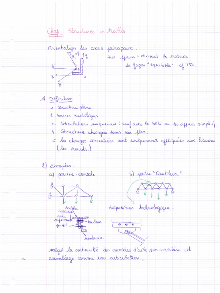 Cours RDM | Download Free PDF | Flexion (matériau) | Chimie
