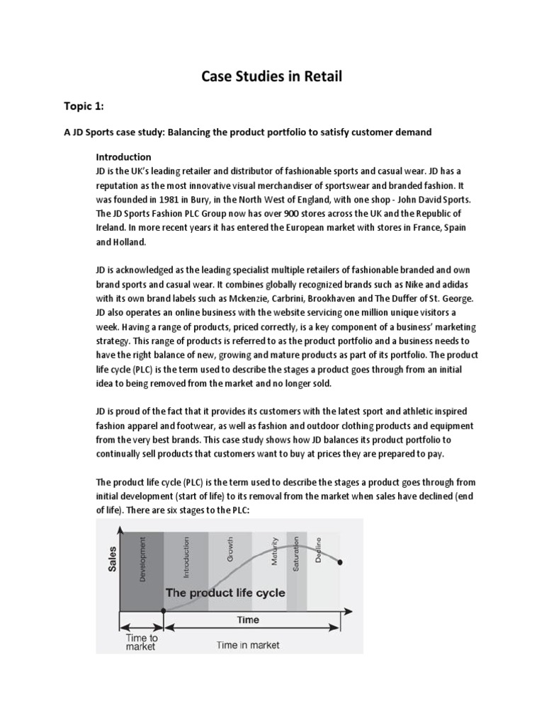 Case Studies | PDF | Apprenticeship | Retail