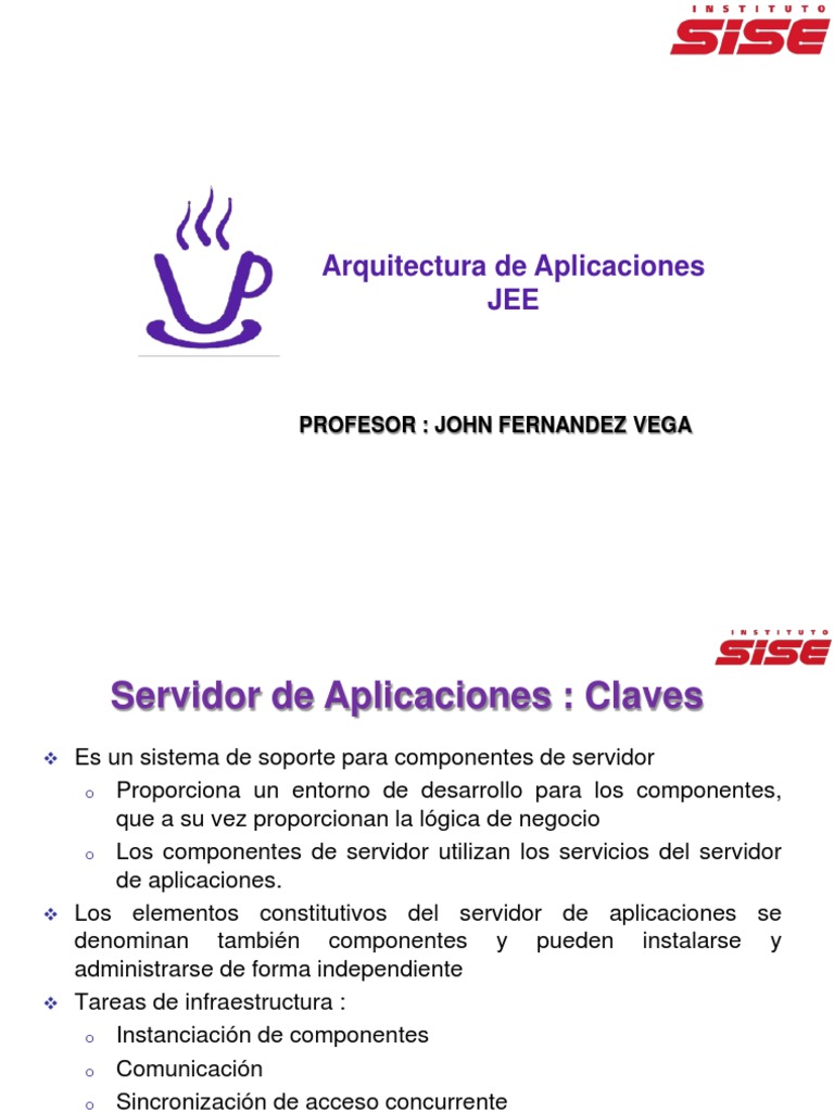 Arquitectura Aplicaciones J2EE | PDF | Plataforma Java | Ingeniería Informática