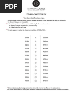 Emerald Cut Diamond Size Chart (Carat Weight To MM Size) | PDF ...