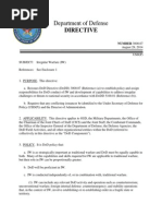 DoD PPBE Process Directive 7045.14 | PDF | United States Department Of ...