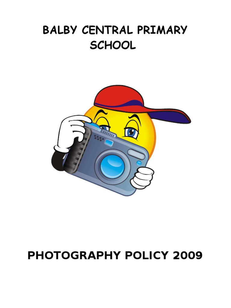 Policy On Photographs | PDF | Photograph | Child Protection