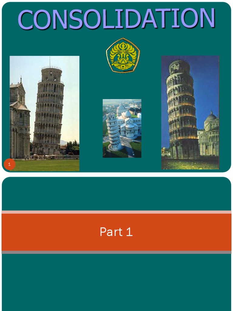 Consolidation Part 1 | PDF | Porosity | Materials Science