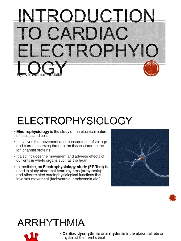 Introduction To Cardiac Electrophysiology | PDF | Cardiac Arrhythmia ...
