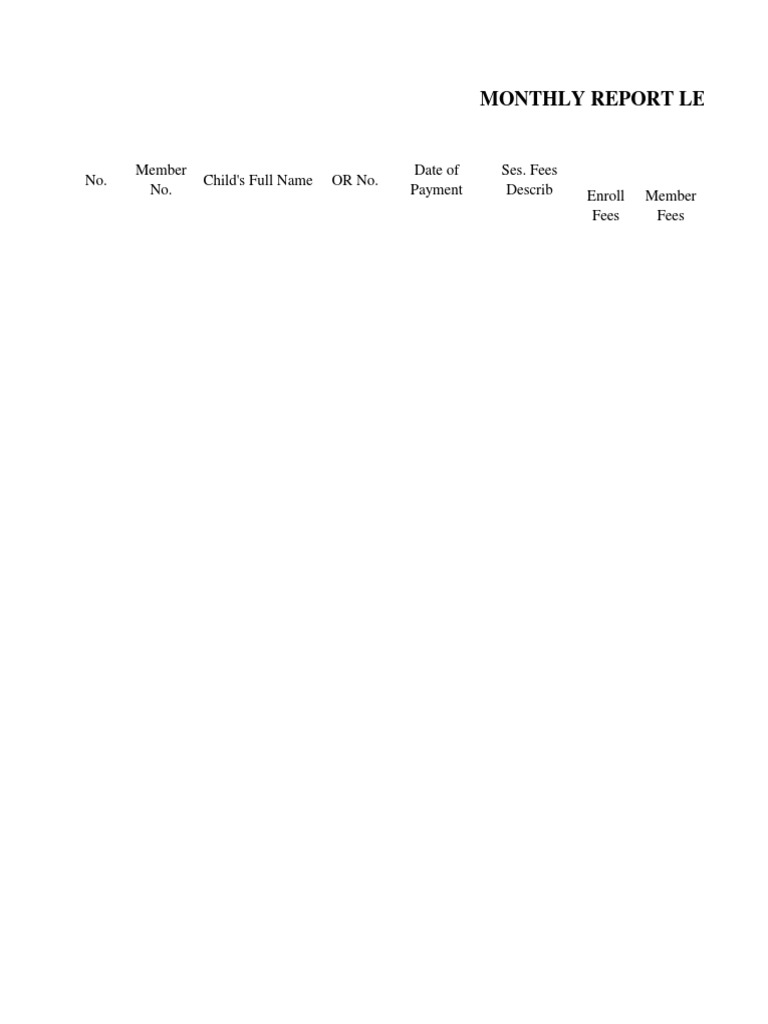 LEAPS & BOUNDS Payment Report 2014 | PDF | Career & Growth | Finance ...