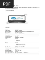 Desktop Computer Technical Specification Pdf Printer Computing Usb