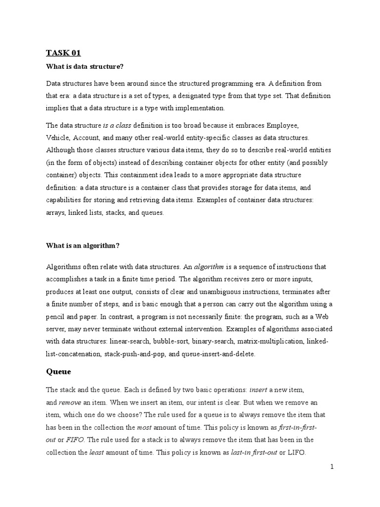 Data Structures | PDF | Applied Mathematics | Computer Science