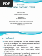 Diagnosis Edema Tungkai: Unilateral vs Bilateral | PDF