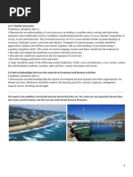 Geography Year 5 Notes-Coasts | PDF | Coast | Oceans