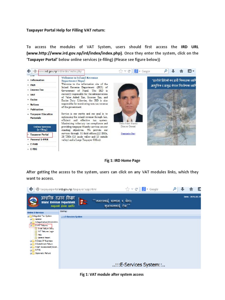 VAT Return Help File | PDF | Login | Password