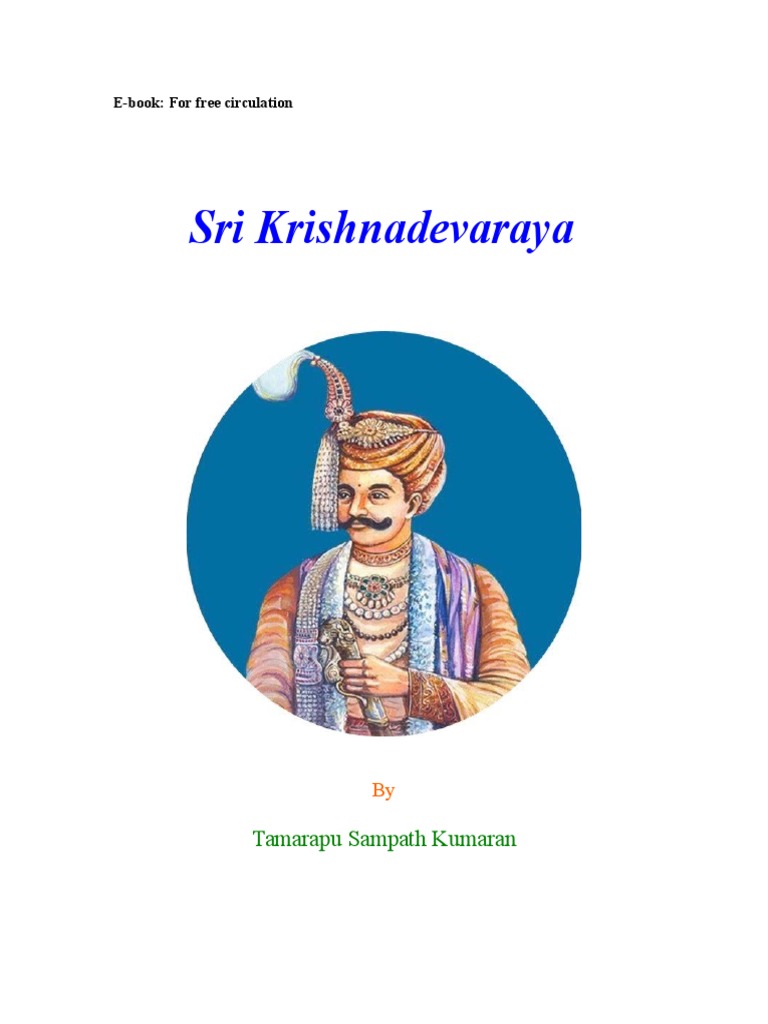 Sri Krishna Deva Raya | PDF | Religion And Belief | Poetry