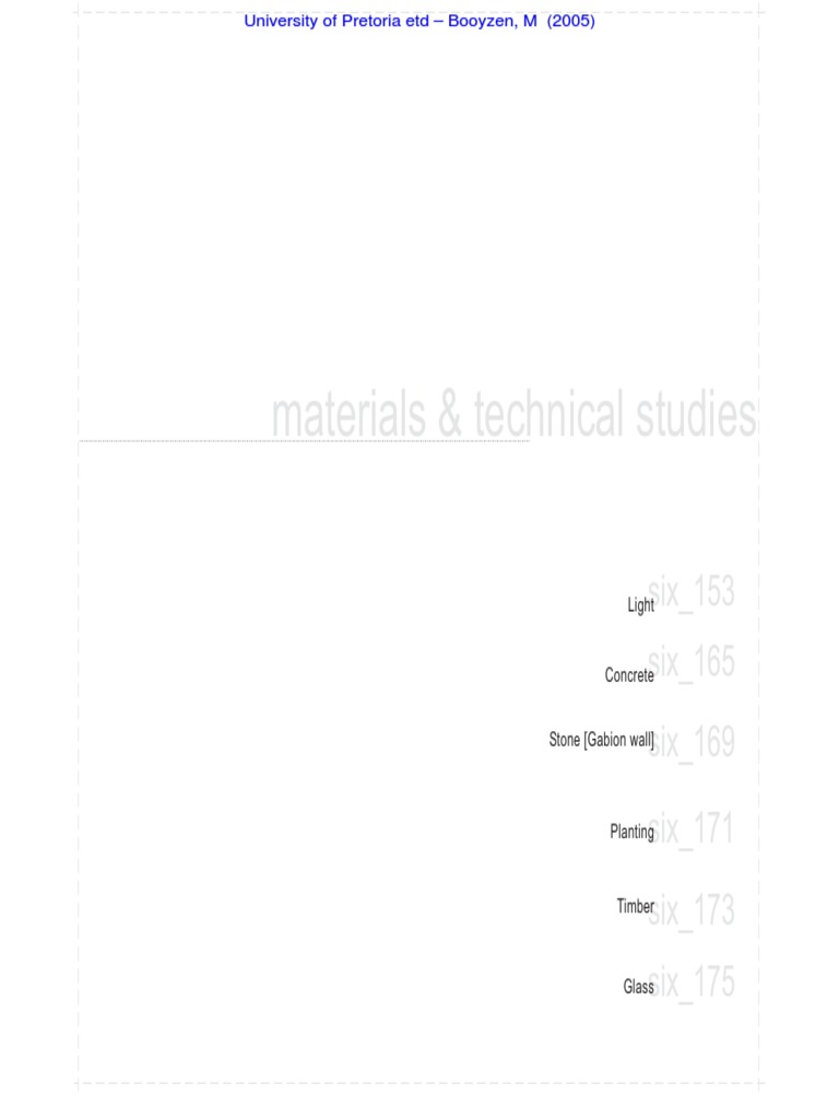 Materials & Technical Studies: Six - 153 Six - 165 Six - 169 Six - 173 ...