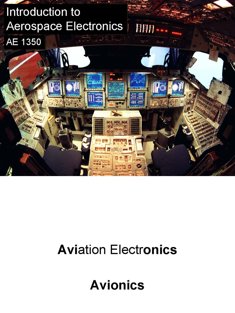 Overview of Aerospace Electronics | PDF | Aircraft | Aviation