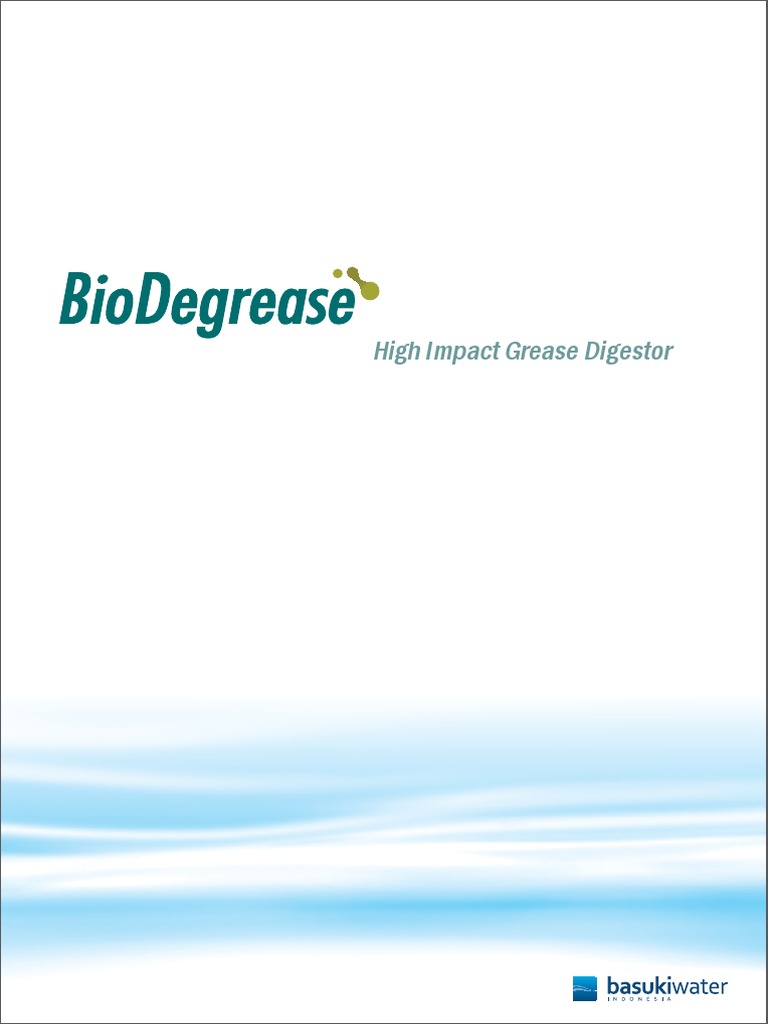 Grease Trap Bio | PDF | Petroleum | Bacteria
