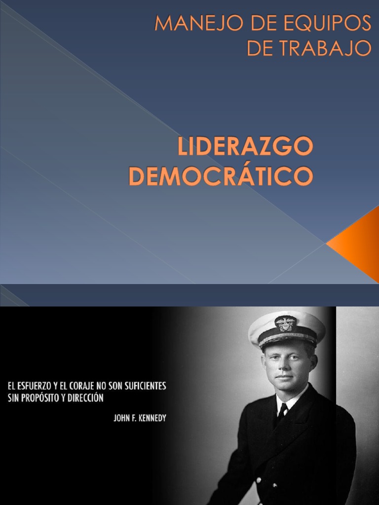 Características del Liderazgo Democrático | PDF | Liderazgo | Derechos