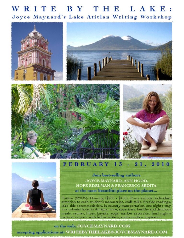 Writing Workshop at Lake Atitlán | PDF