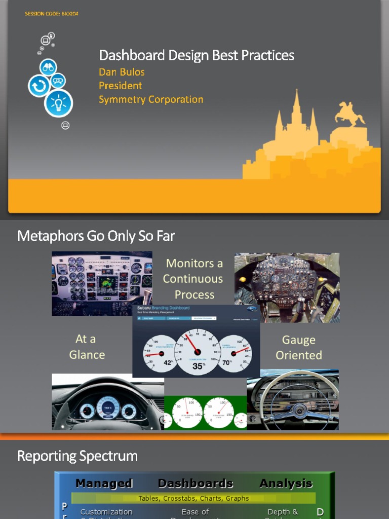 Dashboard Design Best Practices | PDF | Scientific Modeling ...