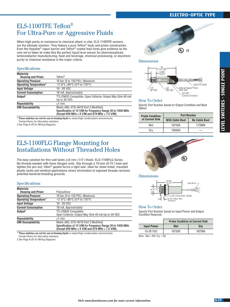 Els 1100tfe Els 1100flg Uk Cat | PDF | Cmos | Electrical Engineering