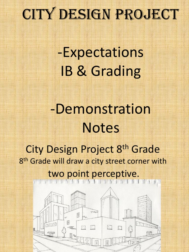 City Design Project7th And8th | PDF