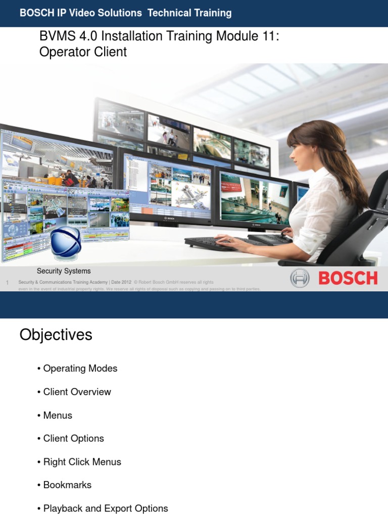 MOD 11A - BVMS 4 - 0 Operator Client | PDF | Security Alarm | Online ...