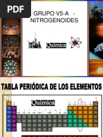 Nitrogenoideos Presentación Grupo (VA) | PDF | Materiales | Conjuntos ...