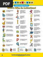 Letterland Letters | PDF | Foreign Language Studies