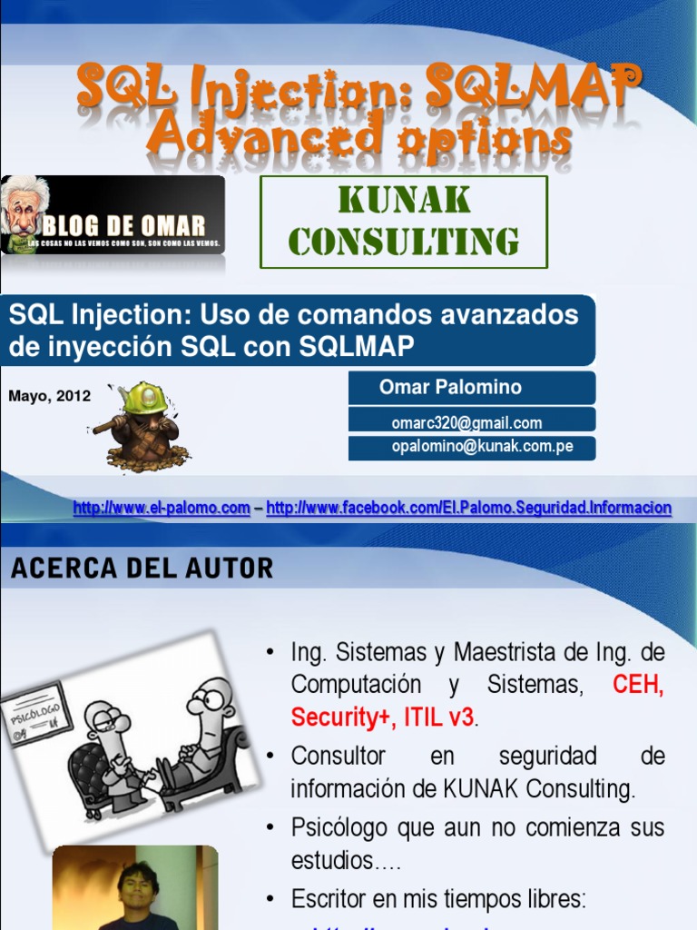 Ataques de Inyeccion SQL Avanzadov1.1 | PDF | Aplicación web | Servidor web Ataques de Inyeccion SQL Avanzadov1.1 | PDF | Aplicación web | Servidor web