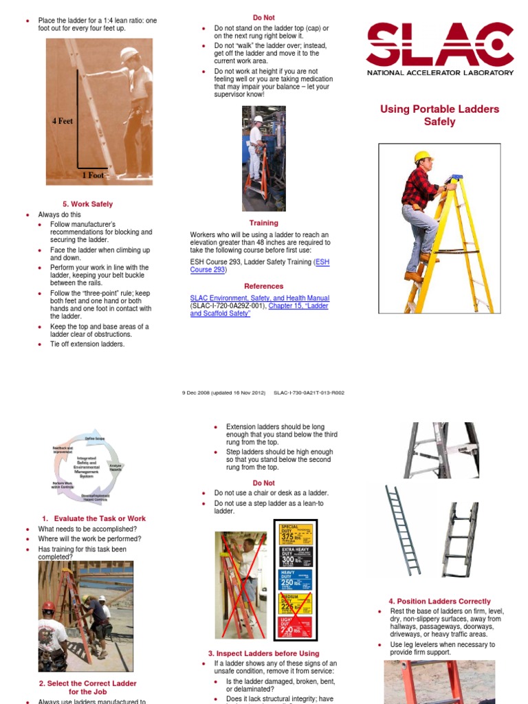 Ladder Guide Portable | PDF | Ladder