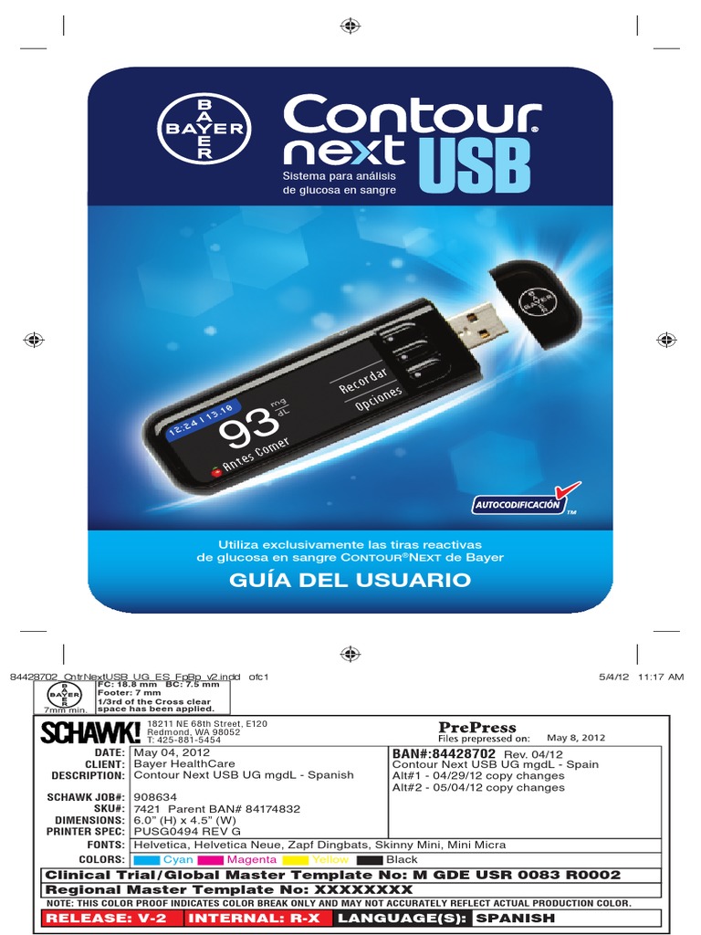 GU Contour Next Usb | PDF | Hipoglucemia | Diabetes mellitus