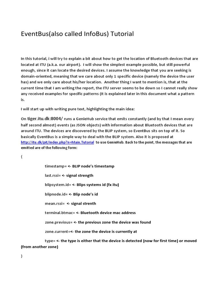 Event Bus Tutorial | PDF | Constructor (Object Oriented Programming) | Programming