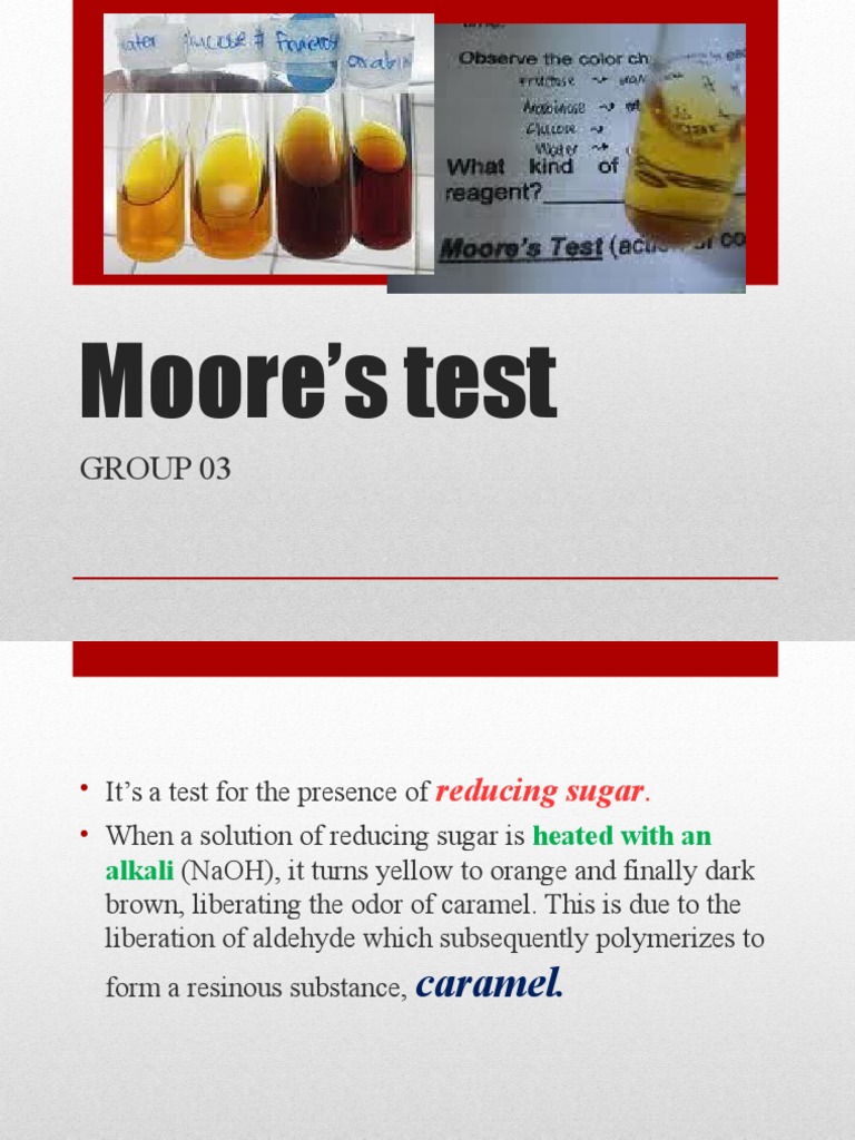 Moore’s Test