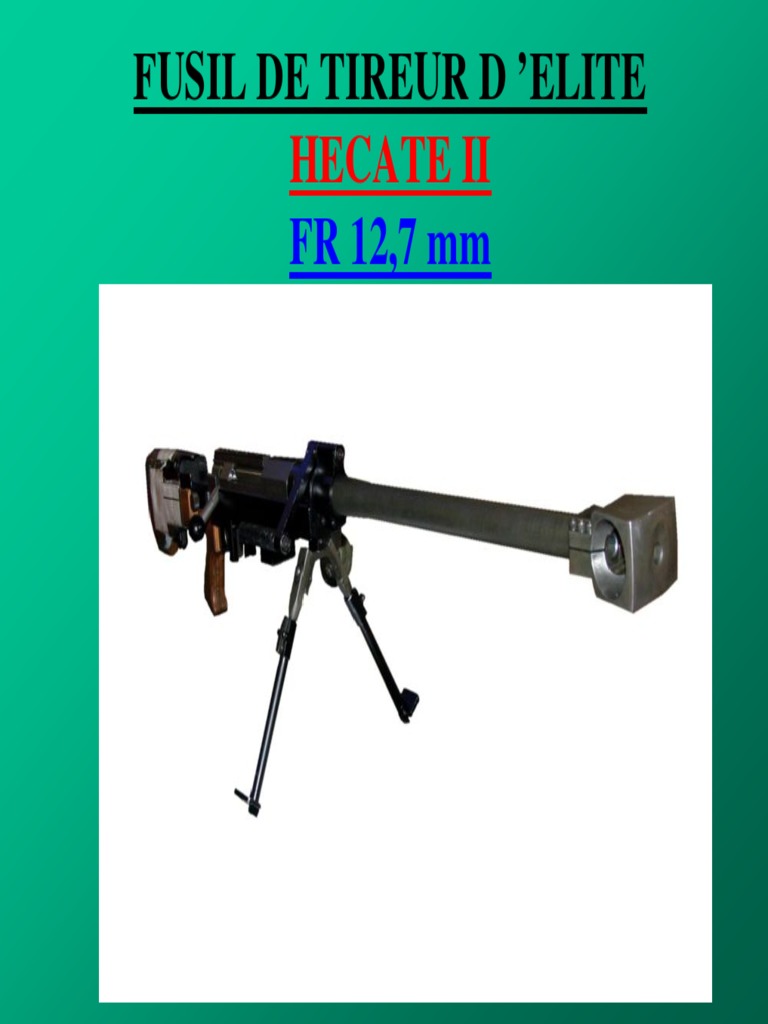 FR12,7 | Munitions | Fusil