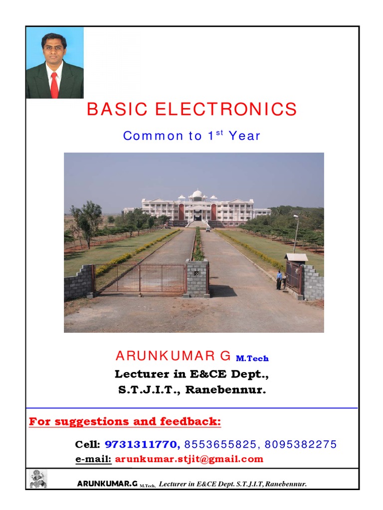 Basic Electronics Notes | PDF