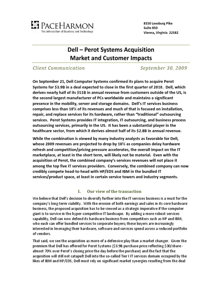 Dell Perot | PDF | Dell | Hewlett Packard