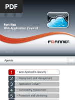 Datasheet FortiWeb series | PDF | Denial Of Service Attack | Proxy Server