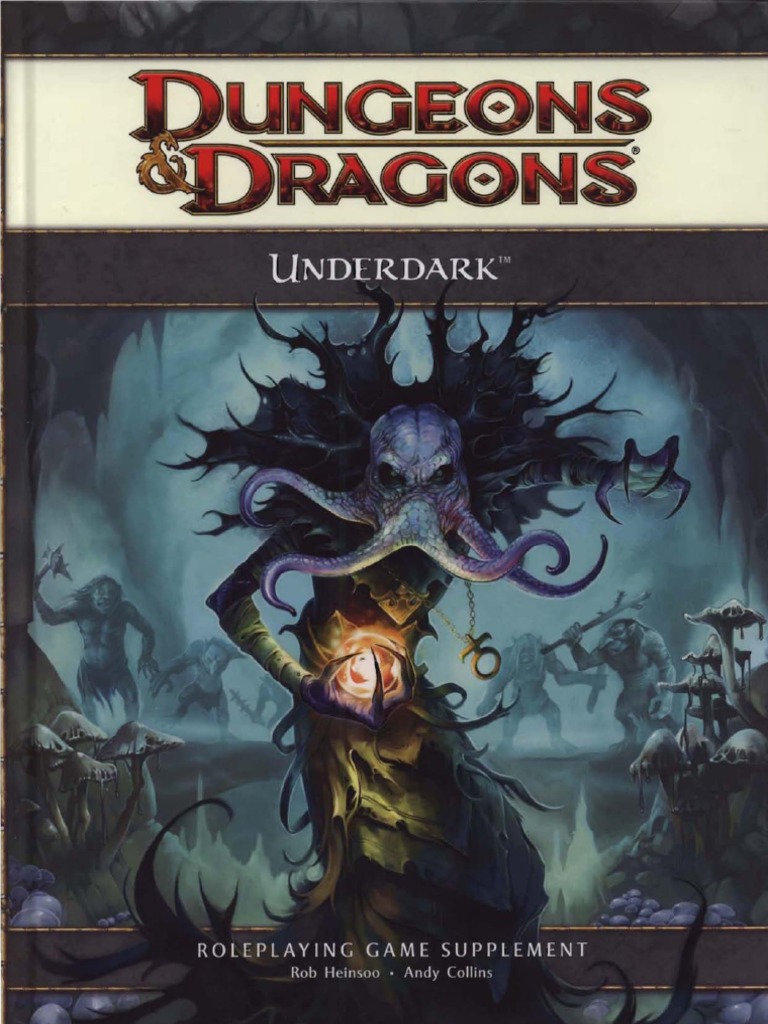 D&D 4E Underdark | PDF | Drow (Dungeons & Dragons) | Dungeons & Dragons