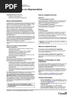 IMM 5713E - Use of A Family Member Representative For Online ...