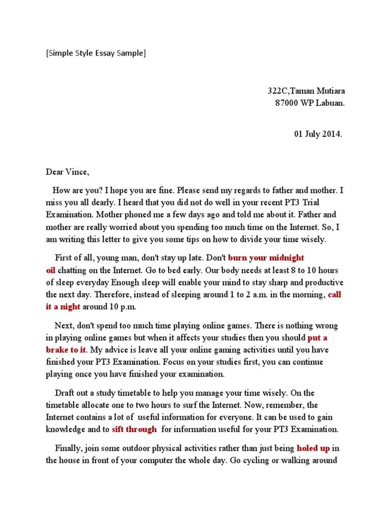 Informal Letter | PDF