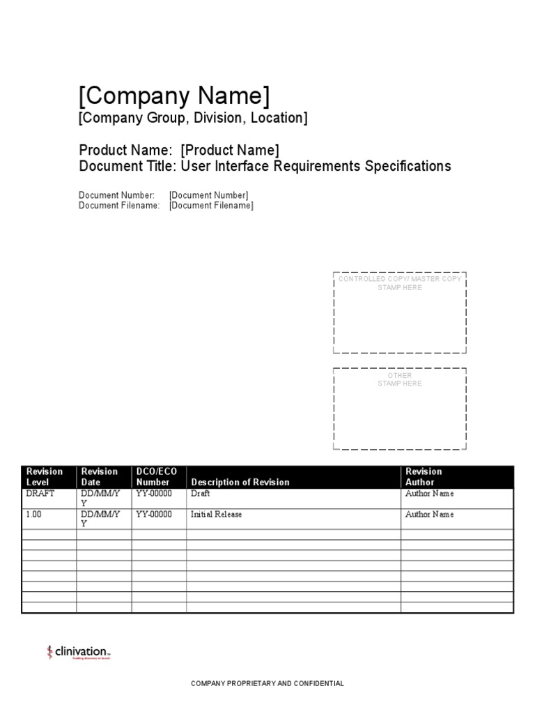 User Interface Requirements Specifications Pdf Computer Hardware