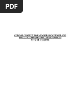 Code of Conduct for Councillors | PDF | Committee | Confidentiality