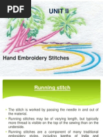 7 TLE - Different Stitches | PDF | Art | Lifestyle